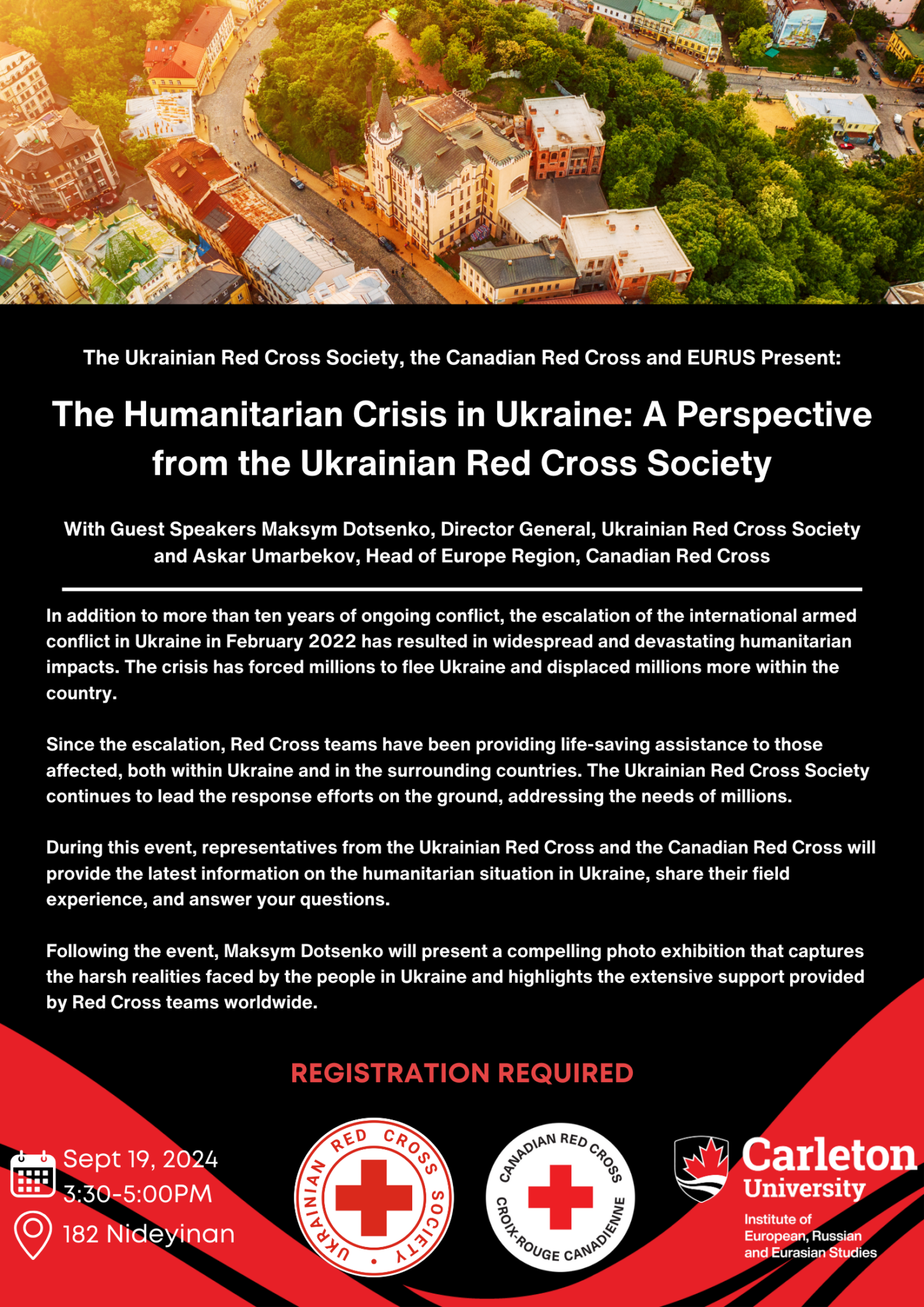 EVENT: The Humanitarian Crisis in Ukraine: A Perspective from the ...