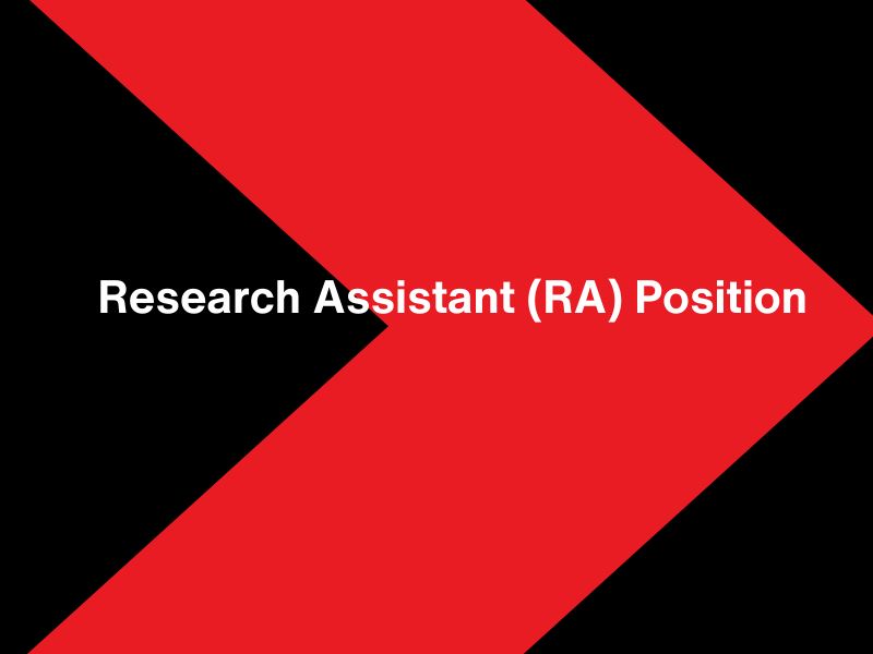 Research Assistant (RA) position available with The Learning with and ...
