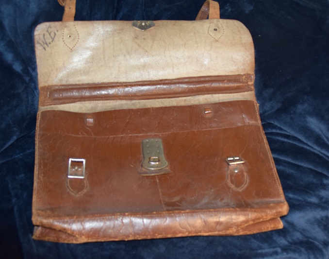 Leather Briefcase - Holocaust Education Month Pop Up Museum 2018