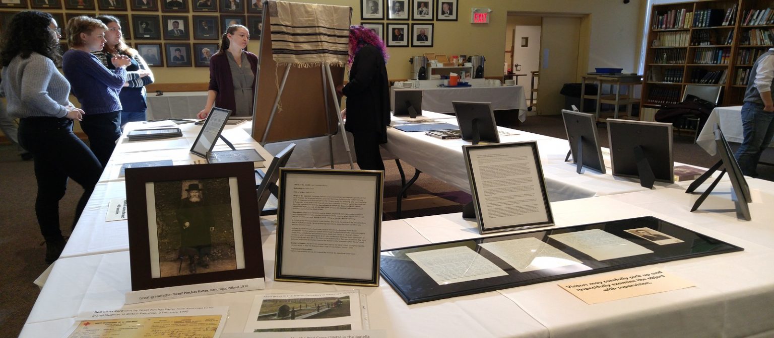 2018 Pop-Up Museum - Holocaust Education Month Pop Up Museum 2018