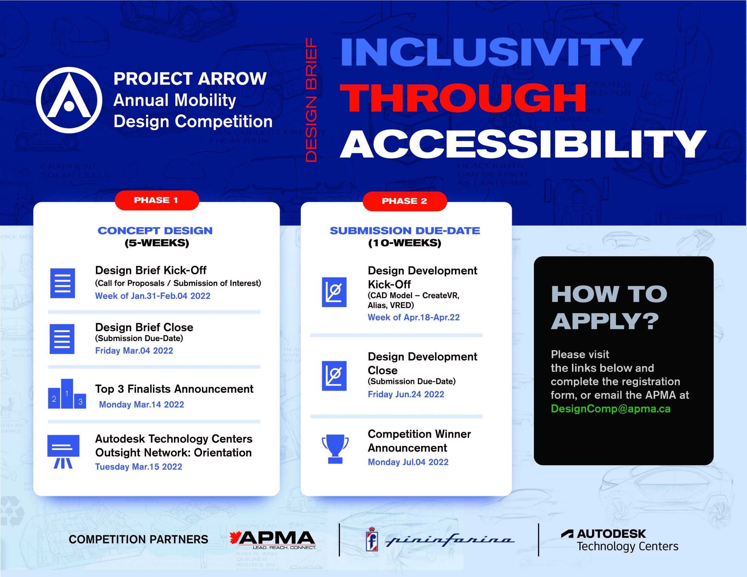 PROJECT ARROW Annual Mobility Design Competition | Industrial Design