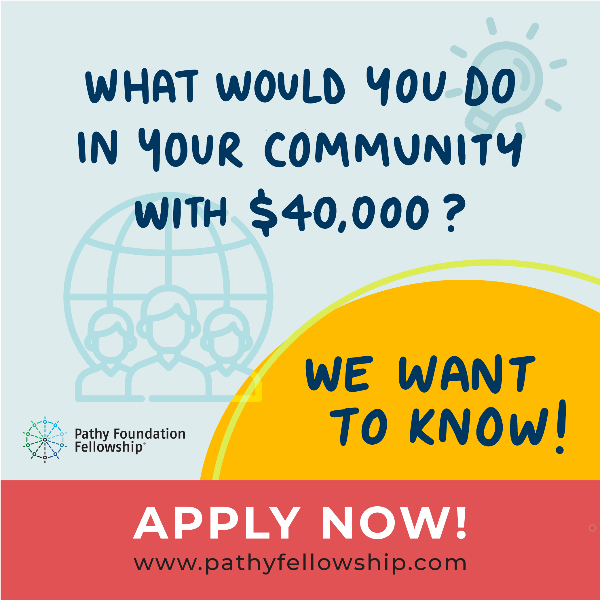 Pathy Foundation Fellowship | Industrial Design