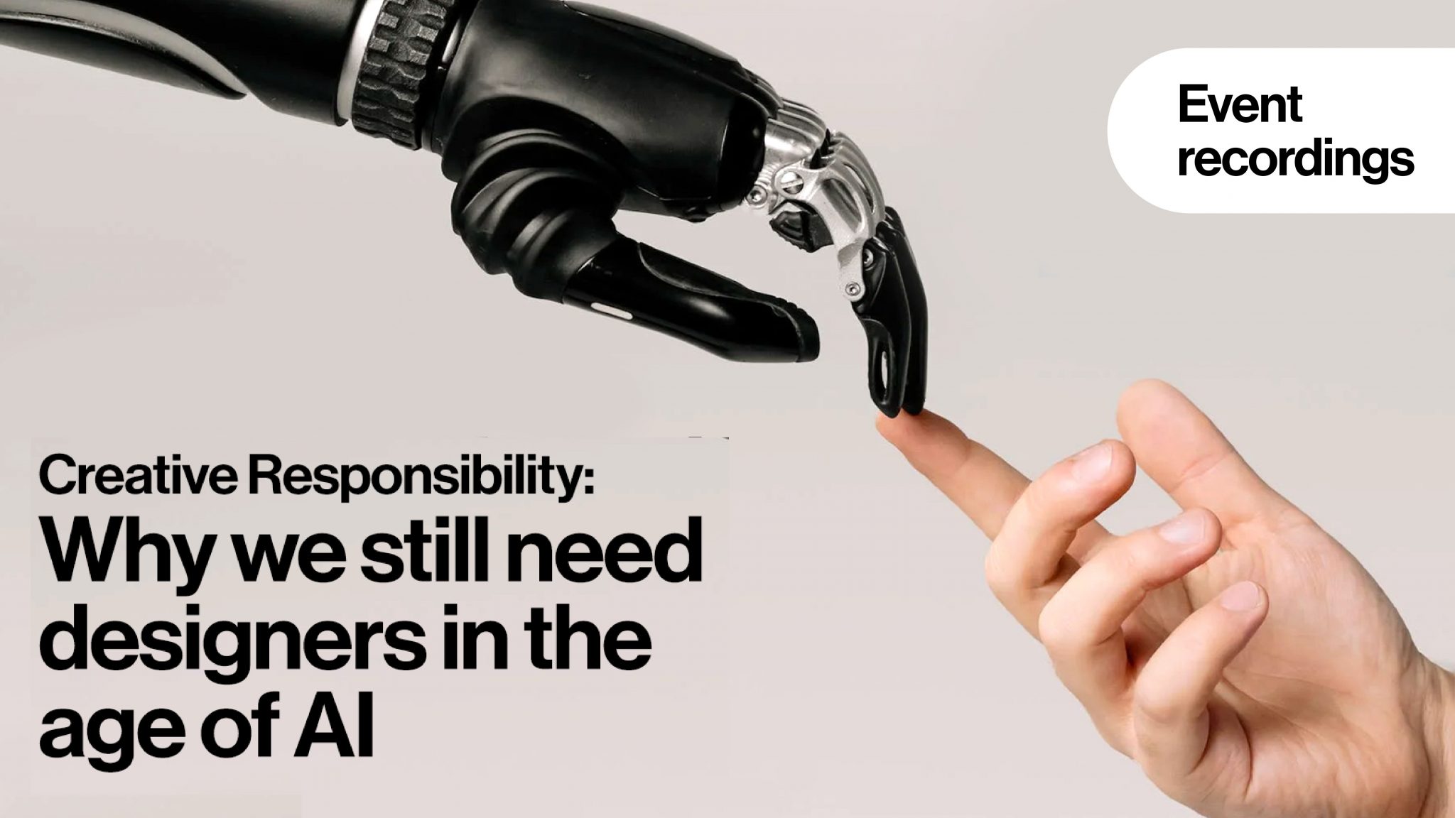 WDO - Creative Responsibility: Why we still need designers in the age ...