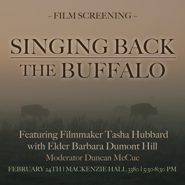 Film Screening: Singing Back the Buffalo - The Institute of ...