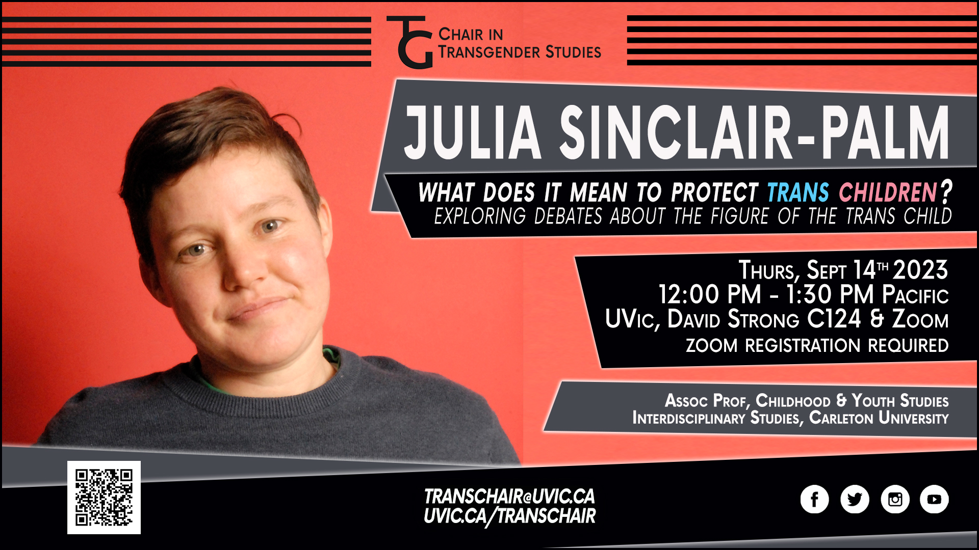 Dr. Julia Sinclair-Palm speaks on "What does it mean to protect trans ...