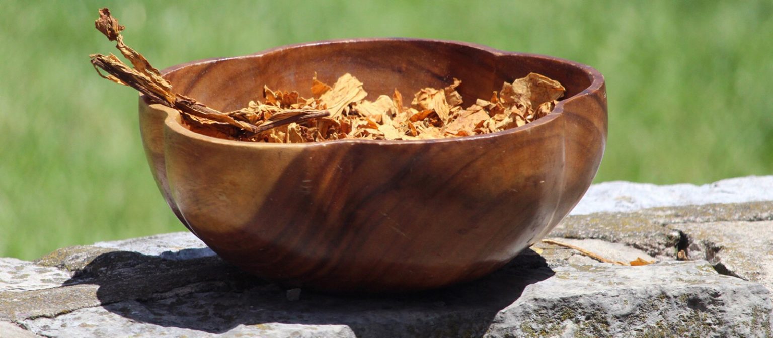 Tobacco Offering Protocol - Indigenous Gathering Site