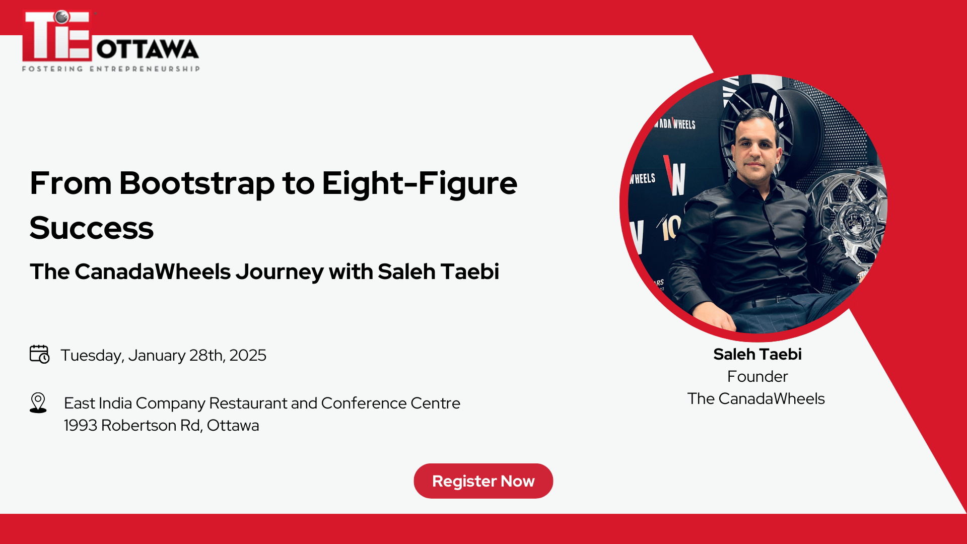 From Bootstrap to Eight-Figure Success – The CanadaWheels Journey with Saleh Taebi - Innovation Hub