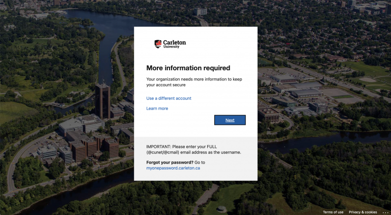 Student MFA Enrolment - Help Centre