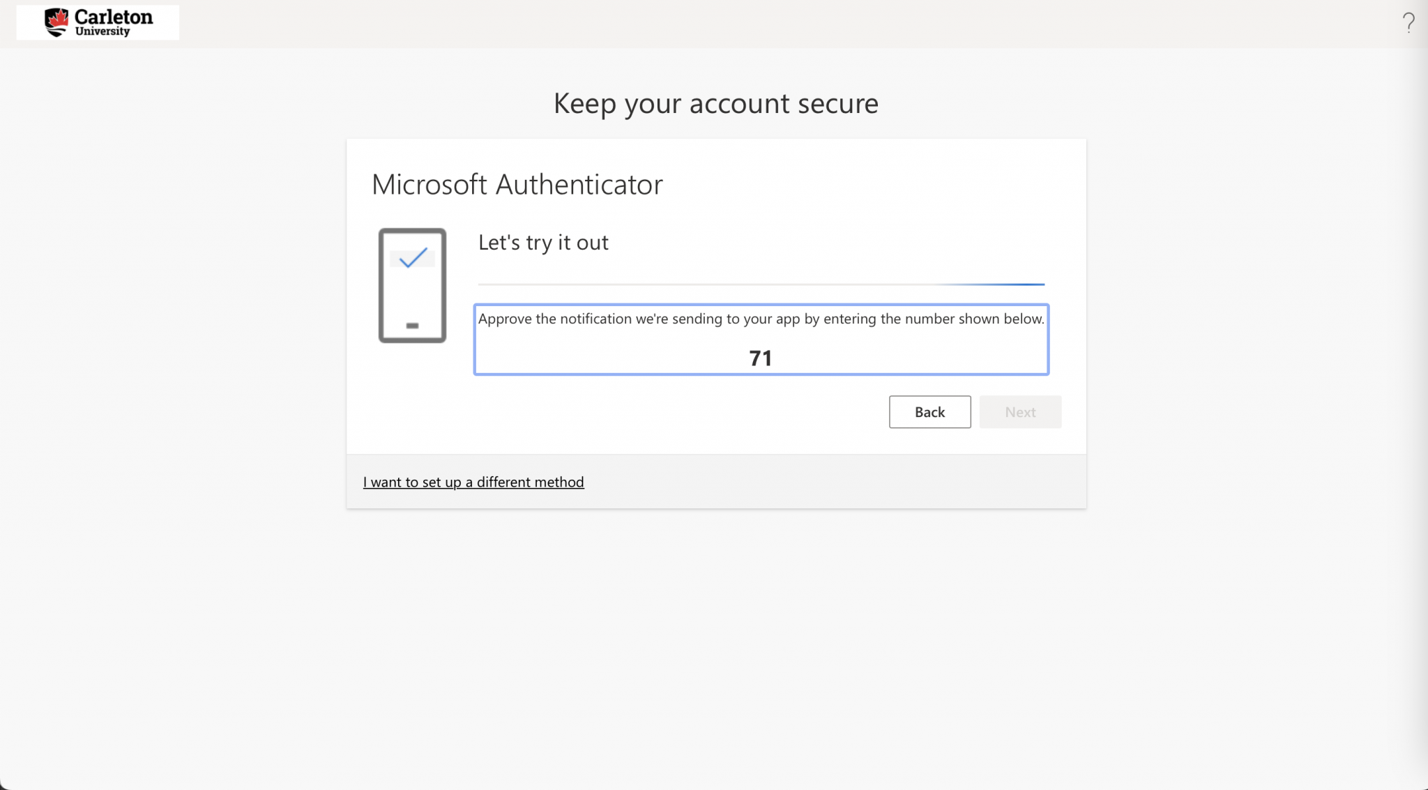 Student MFA Enrolment - Help Centre