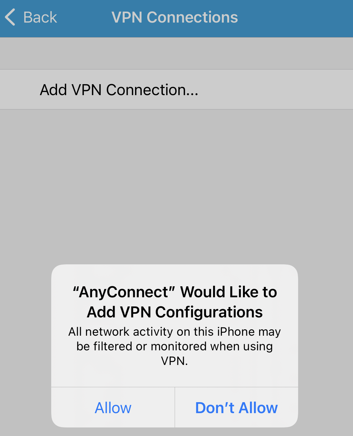 VPN for iOS - iPhone - Help Centre