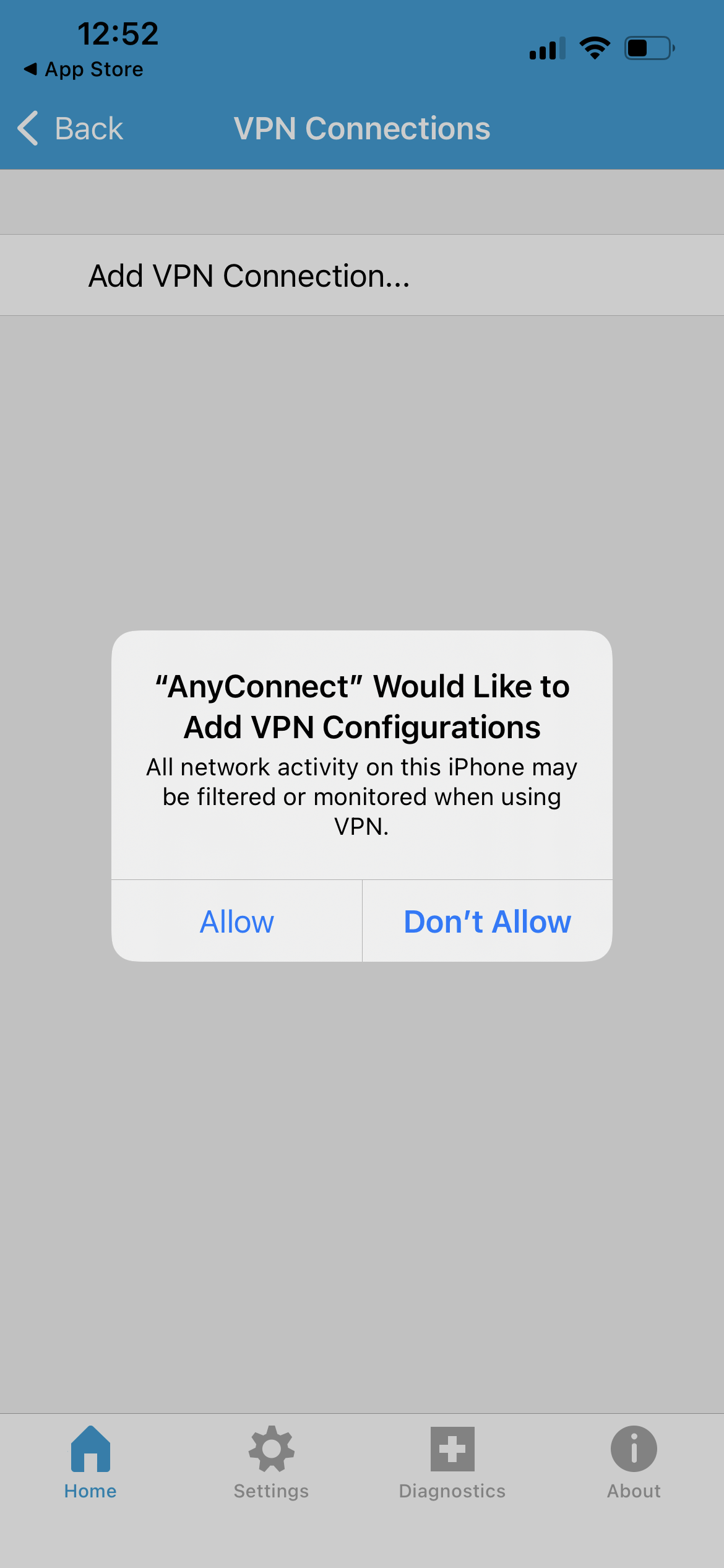 VPN for iOS - iPhone - Help Centre