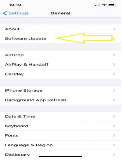 Updating iOS Devices - Help Centre