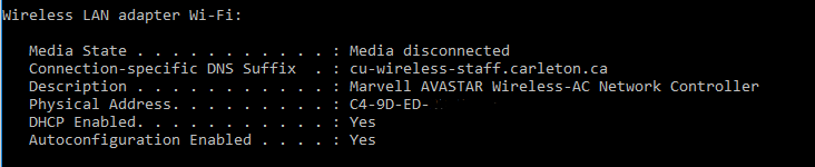 How to find your MAC address - Help Centre