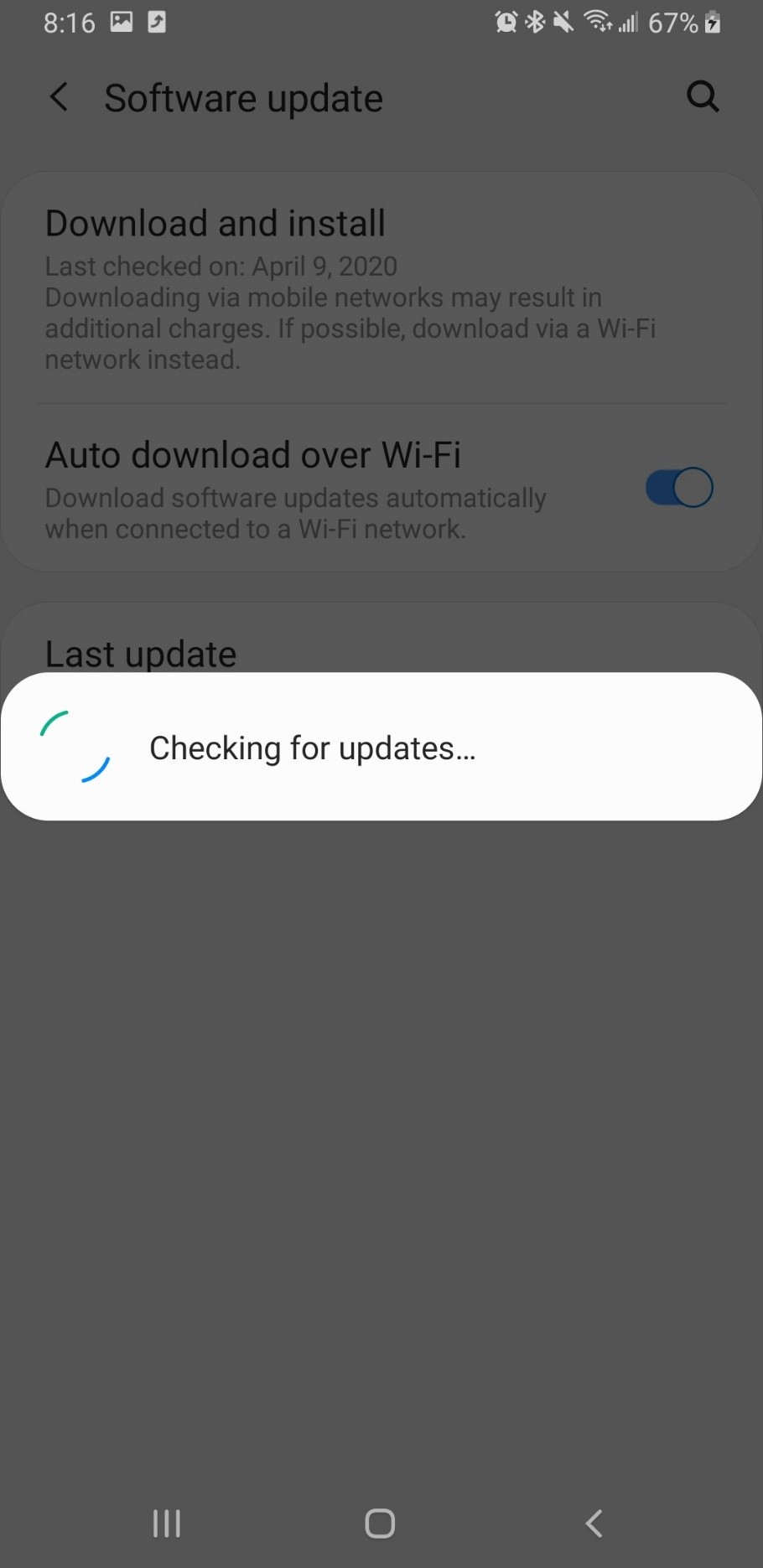 Updating Android on a Samsung Mobile Device - Help Centre