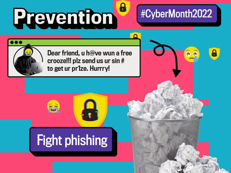 Cyber Month 2022: Preventing Phishing - Information Technology Services