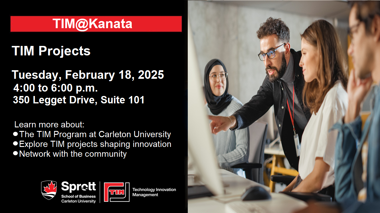 Discover Innovation at TIM@Kanata: Technology Innovation Management ...