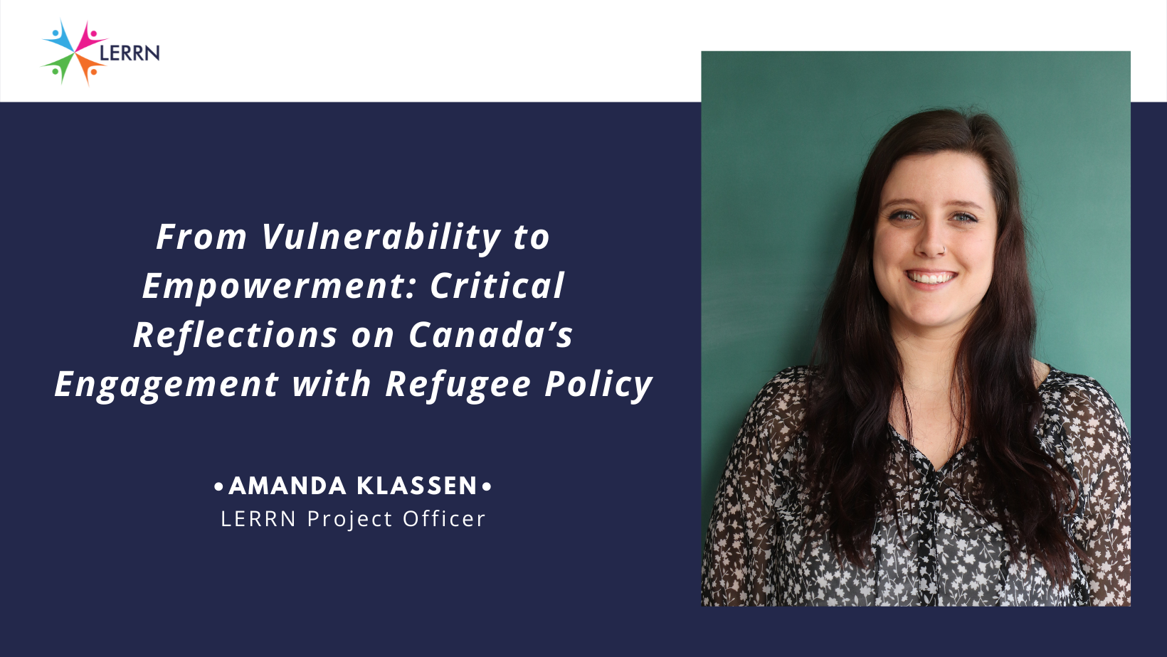 From Vulnerability to Empowerment: Critical Reflections on Canada’s ...