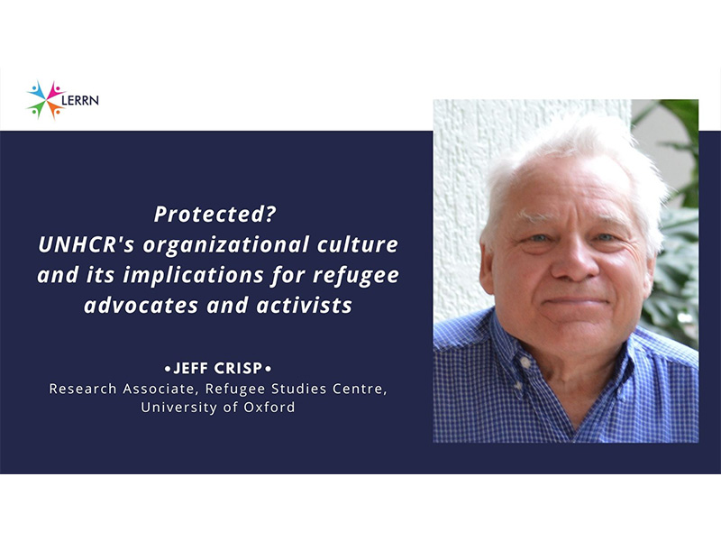 Protected? UNHCR's organizational culture and its implications for ...