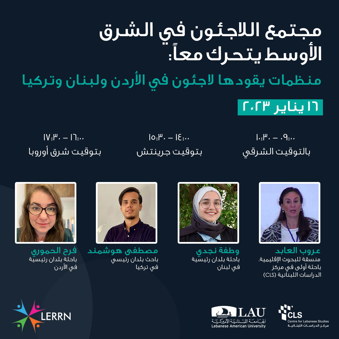 Refugee Communities Mobilising in the Middle East: Refugee-led ...