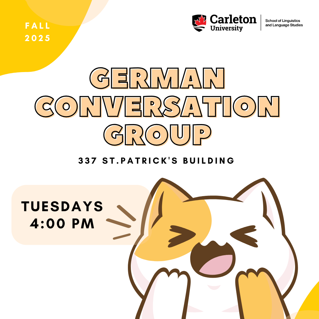 German Conversation Group - Language Learning Resource Centre