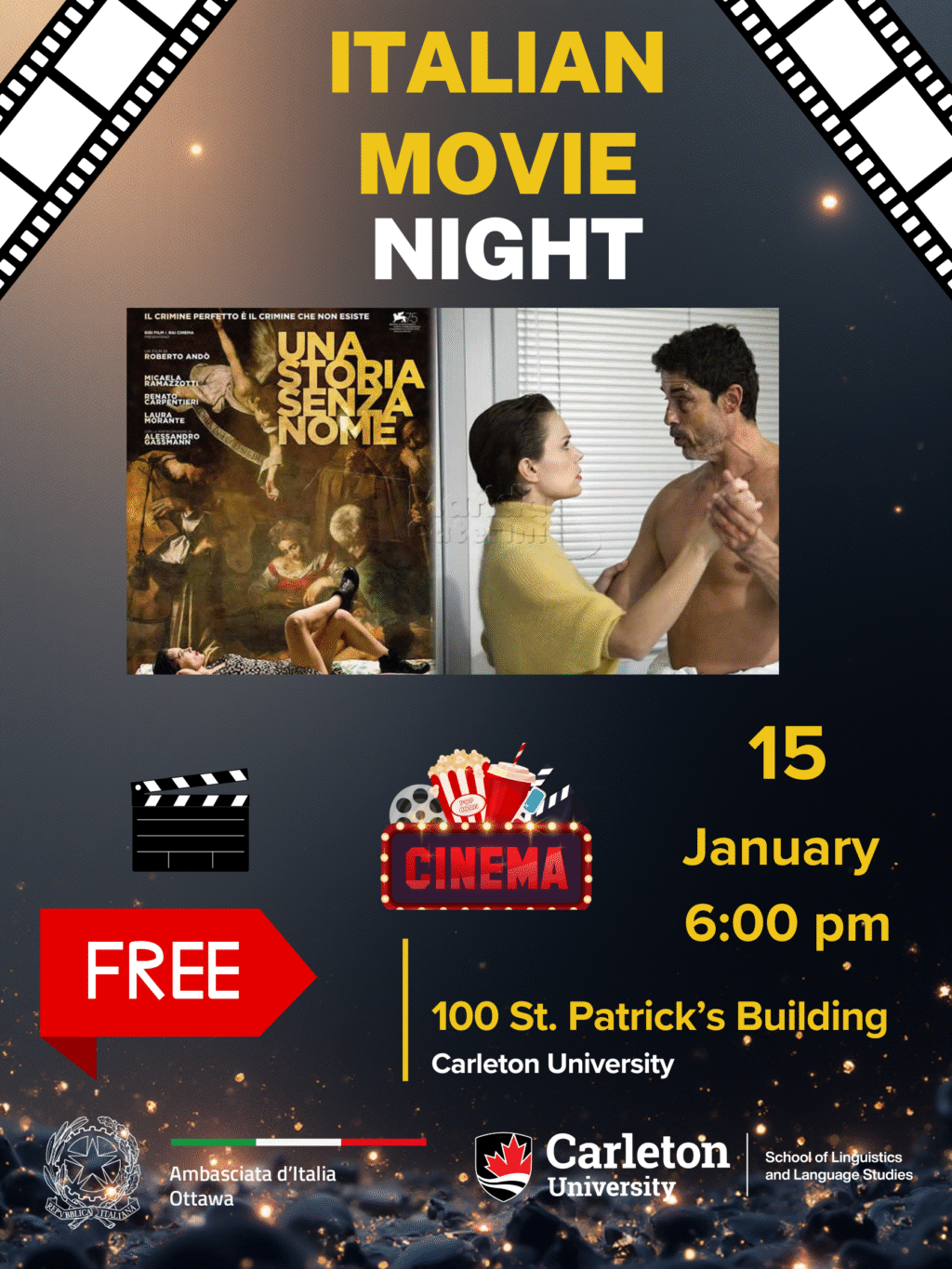 Italian Movie Night: Una Storia Senza Nome - Language Learning Resource ...