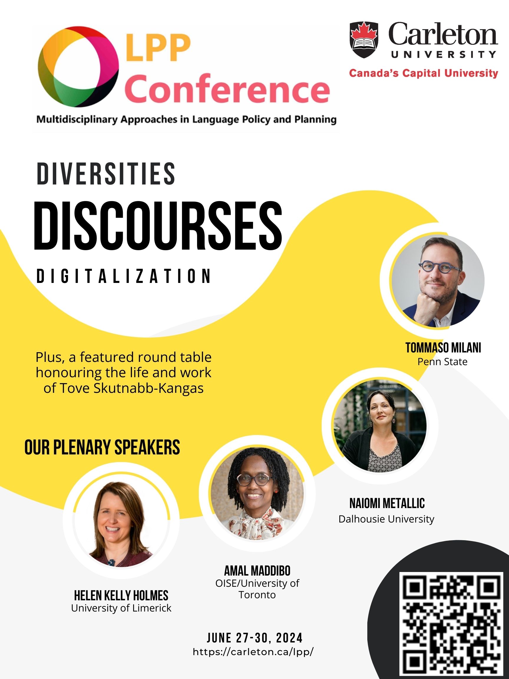 Multidisciplinary Approaches in Language Policy and Planning - Carleton University