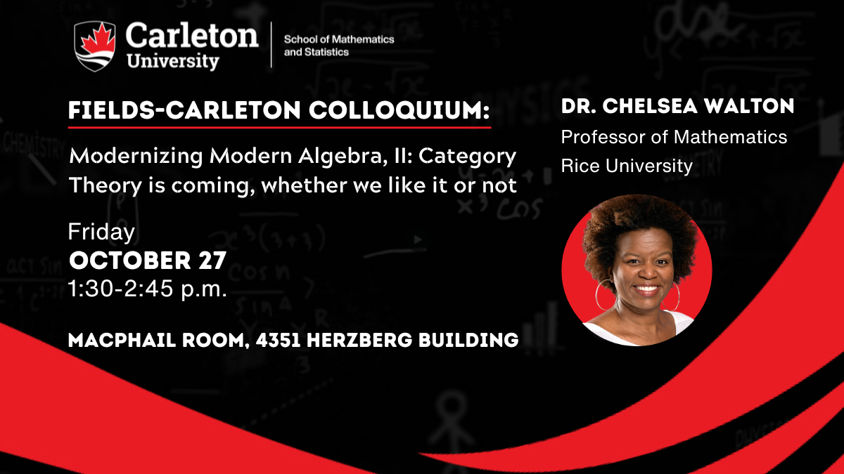 2023 Fields-Carleton Distinguished Lecture Series - School of ...