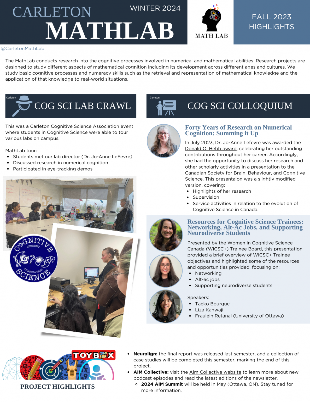 Newsletters - Math Lab