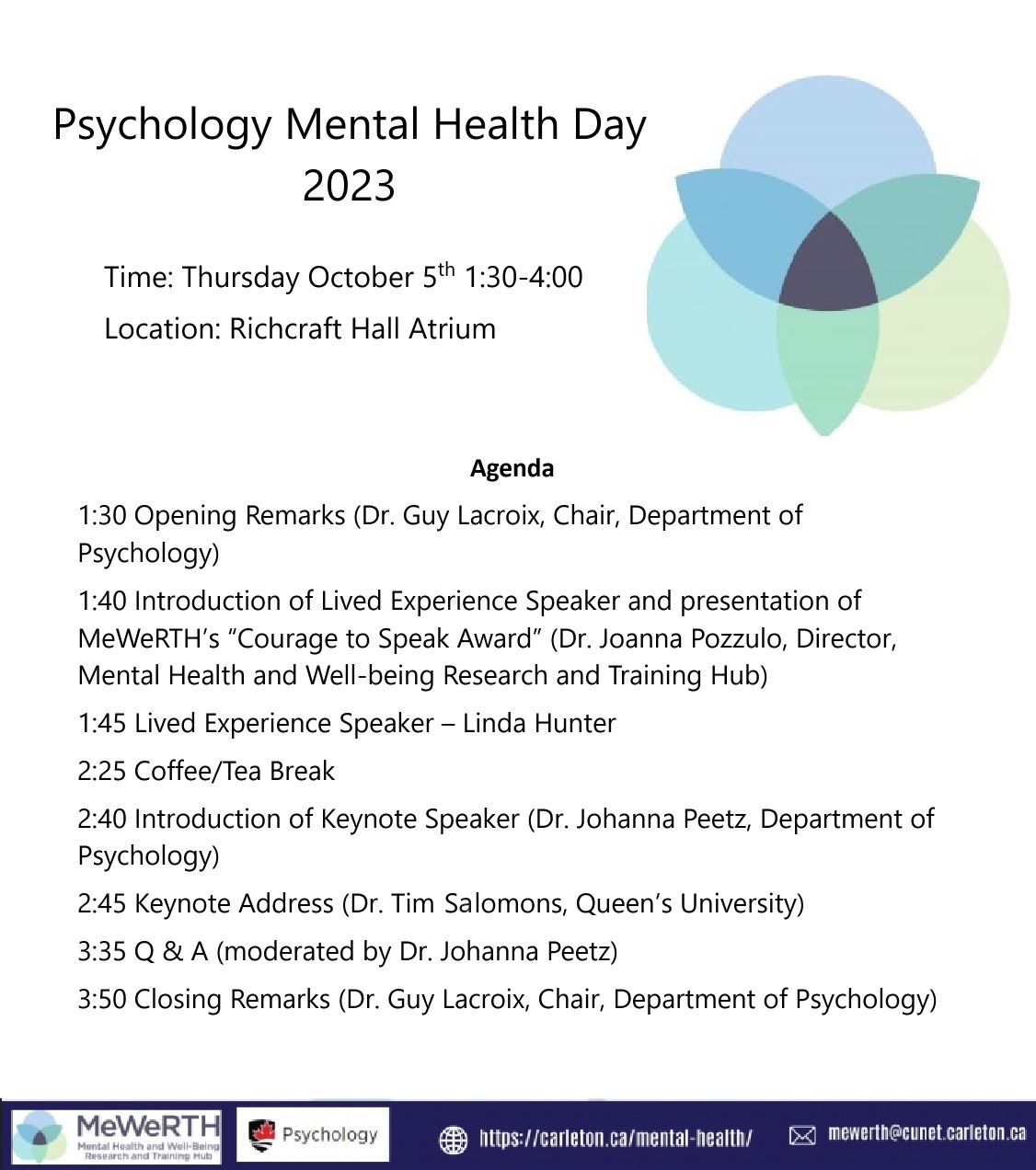 Psychology Mental Health Day - Mental Health and Well-being Research ...
