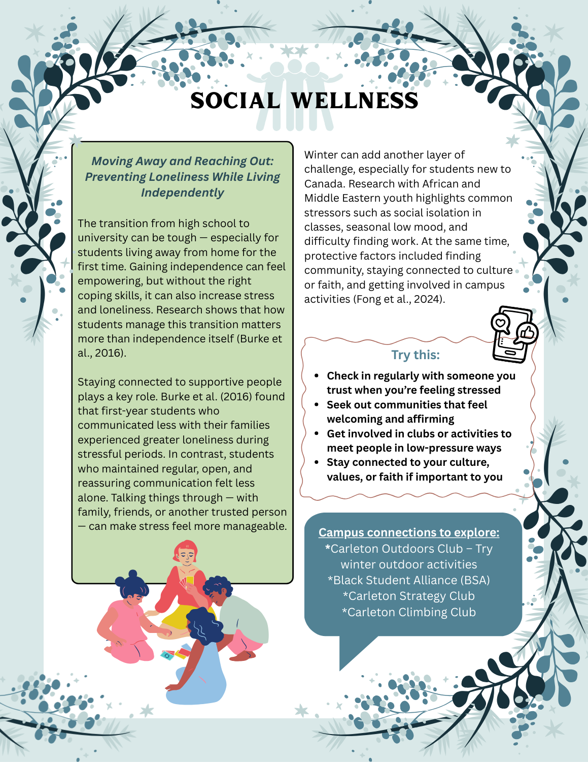 Social Wellness - Mental Health and Well-being Research and Training Hub