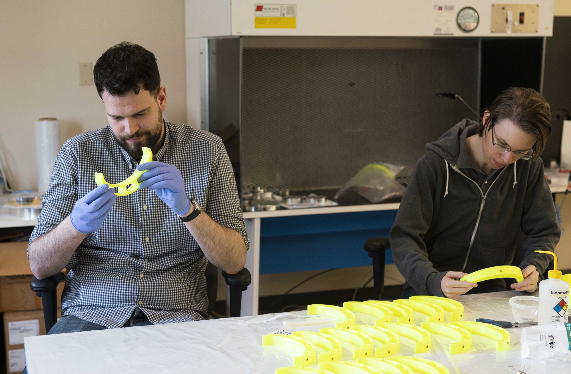 Grads Making Protective Shields with 3D Printers - Carleton News