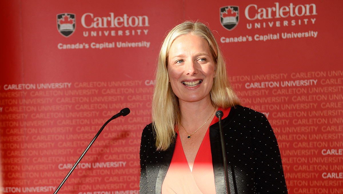 Catherine McKenna Applauds Carleton's Research - Carleton Stories