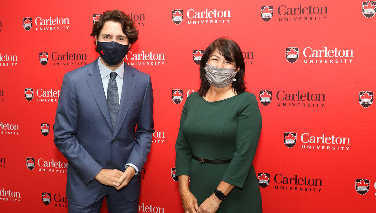 PM Trudeau Praises Graduates in Live Address at Carleton University