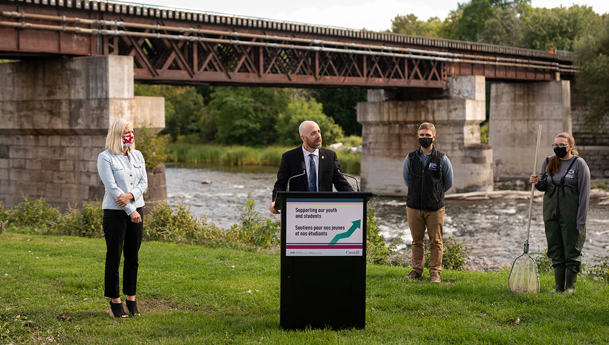 Minister McKenna Announces New Job Funds for Youth at Carleton