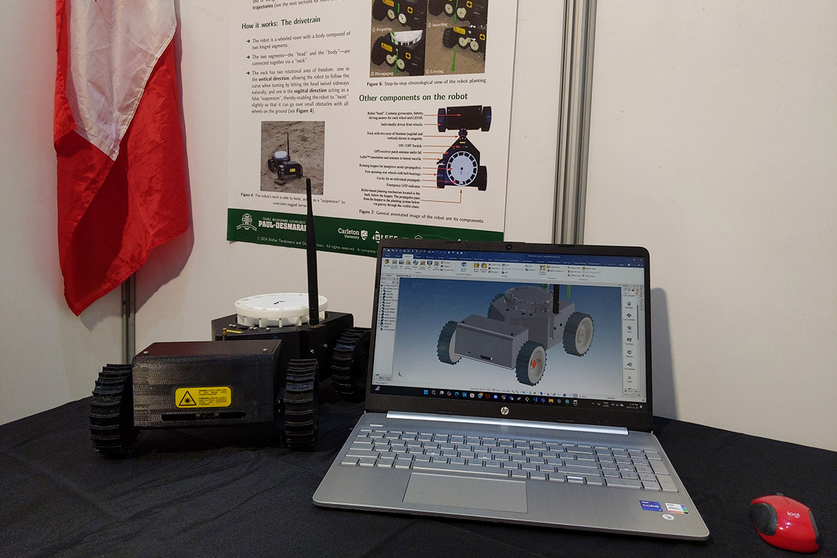 Carleton Student Fights Climate Change with Seed Planting Robot