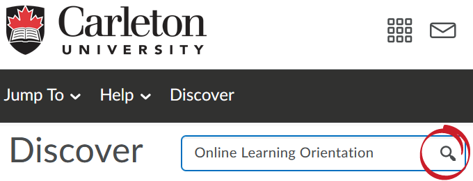 Online Learning Orientation - Carleton Online