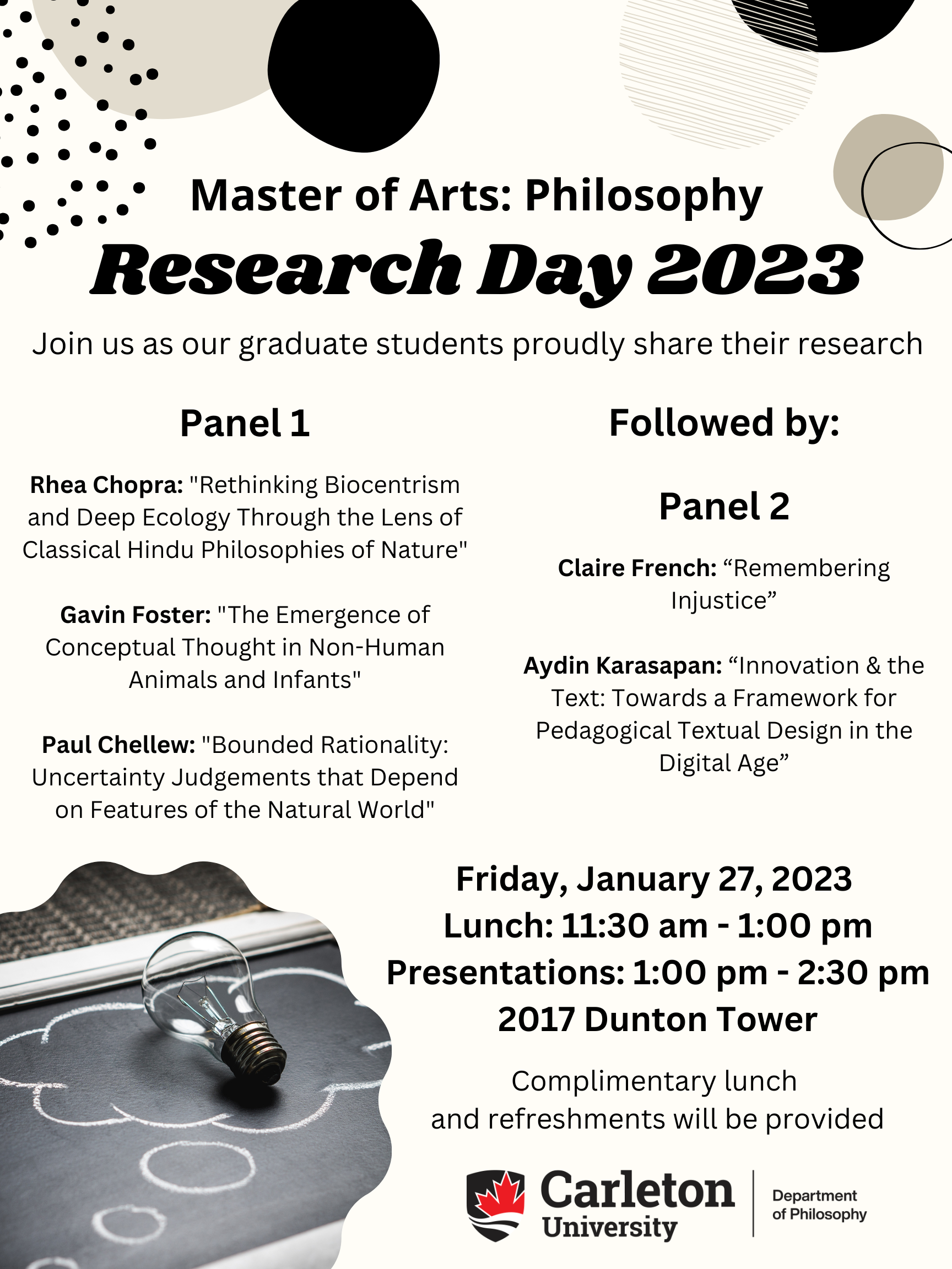 What is it Like to Present at Research Day? An Interview with our MA ...