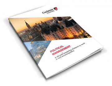Political Management - Carleton University