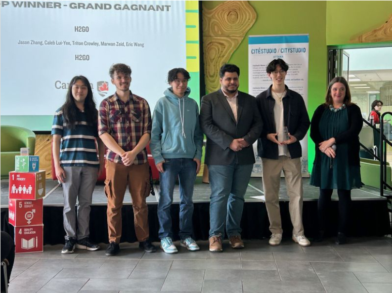 SCE Capstone Project Awarded Top Carleton Honours for CityStudio Ottawa at HUBBUB 2025 - Systems ...