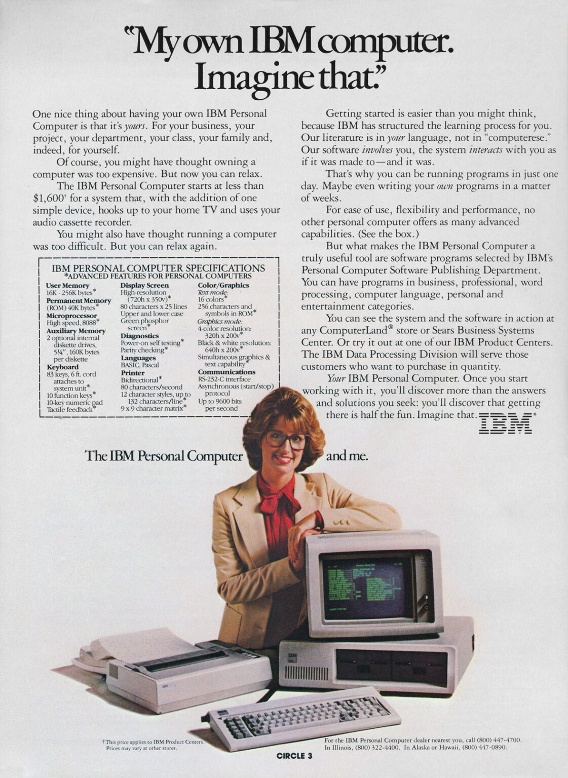 IBM PC (Original PC) - School of Computer Science