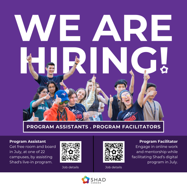 Shad is hiring! - School of Computer Science