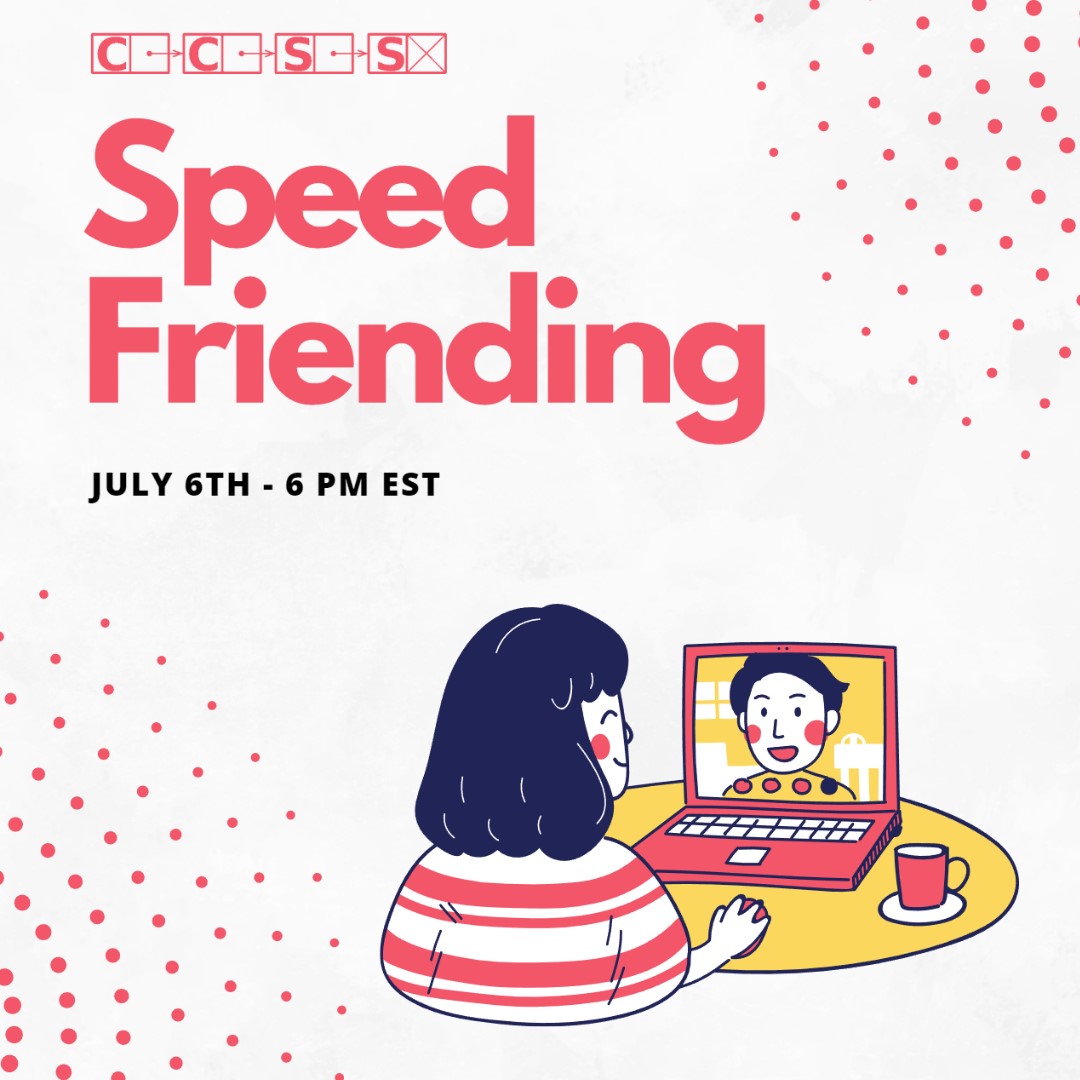 CCSS Event: Speed Friending - Events - School of Computer Science