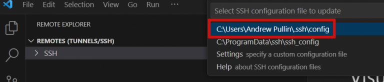 vscode: Remote Access and Code Editing - School of Computer Science