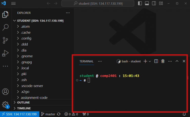 vscode: Remote Access and Code Editing - School of Computer Science