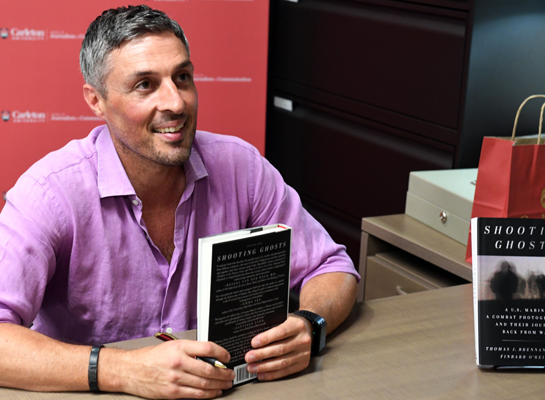 Shooting Ghosts: remembering war with Finbarr O'Reilly | School of ...