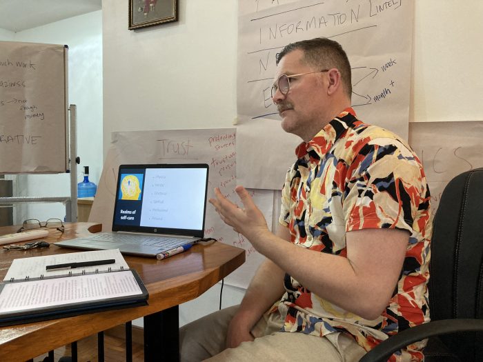 Journalism's Matthew Pearson partners with Inter Pares to deliver trauma training, self-care ...