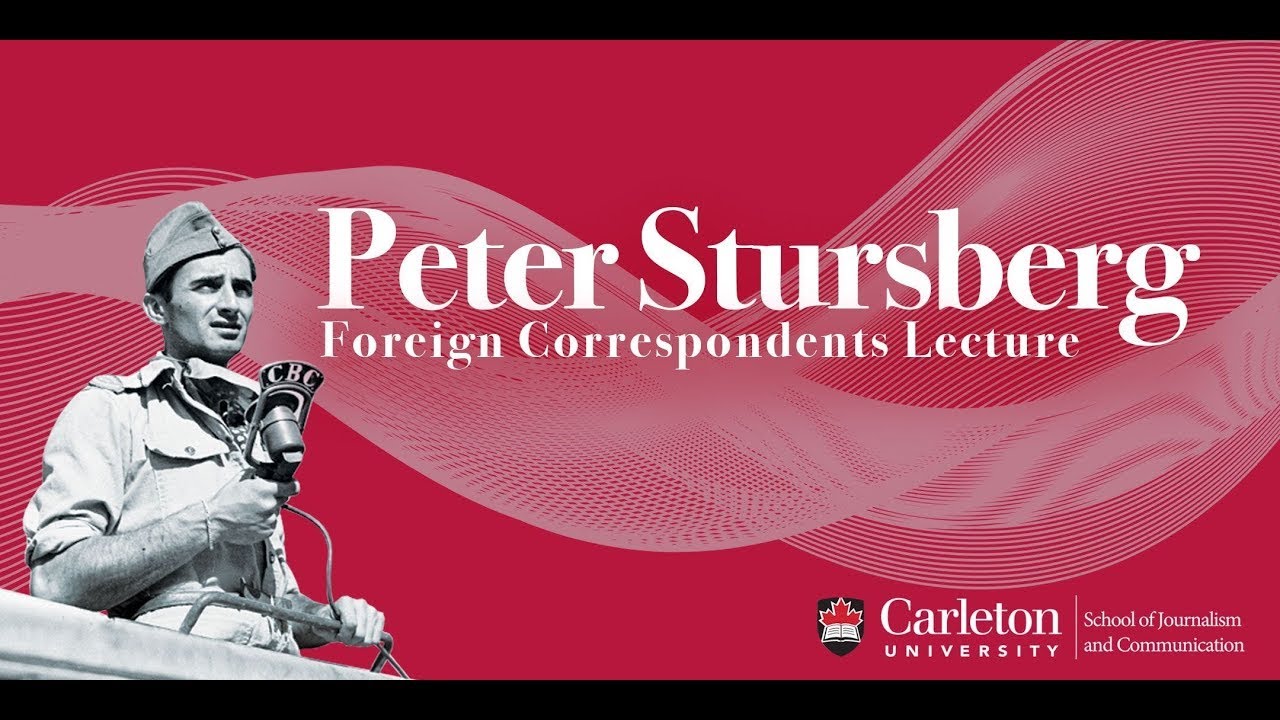 Introduction - Second Peter Stursberg Foreign Correspondents Lecture ...