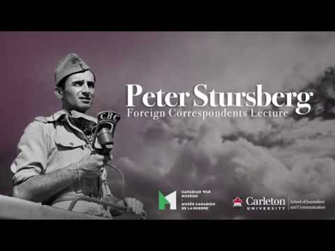 Introduction - The Peter Stursberg Foreign Correspondents Lecture ...