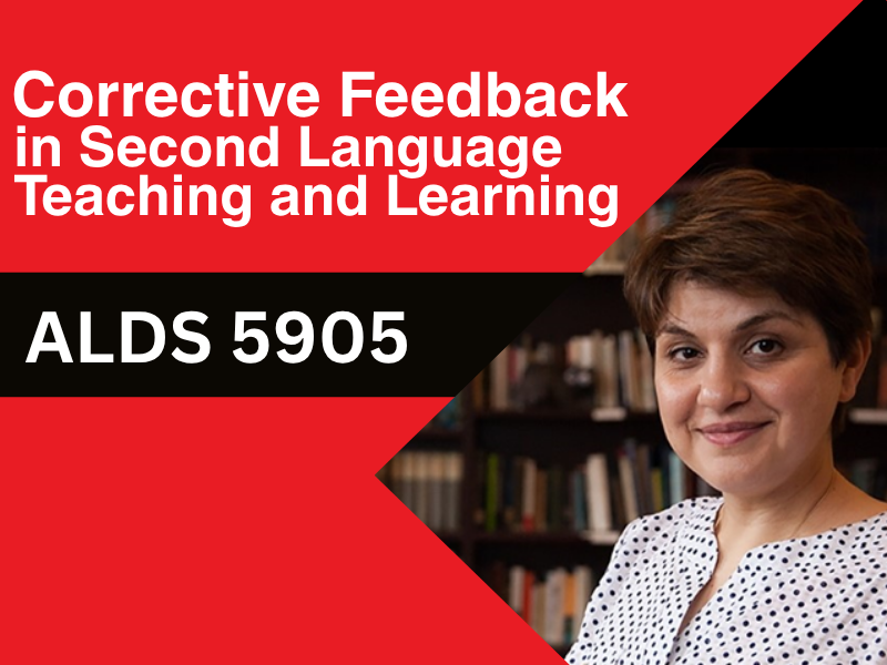 Course Spotlight: Corrective Feedback in Second Language Teaching and ...