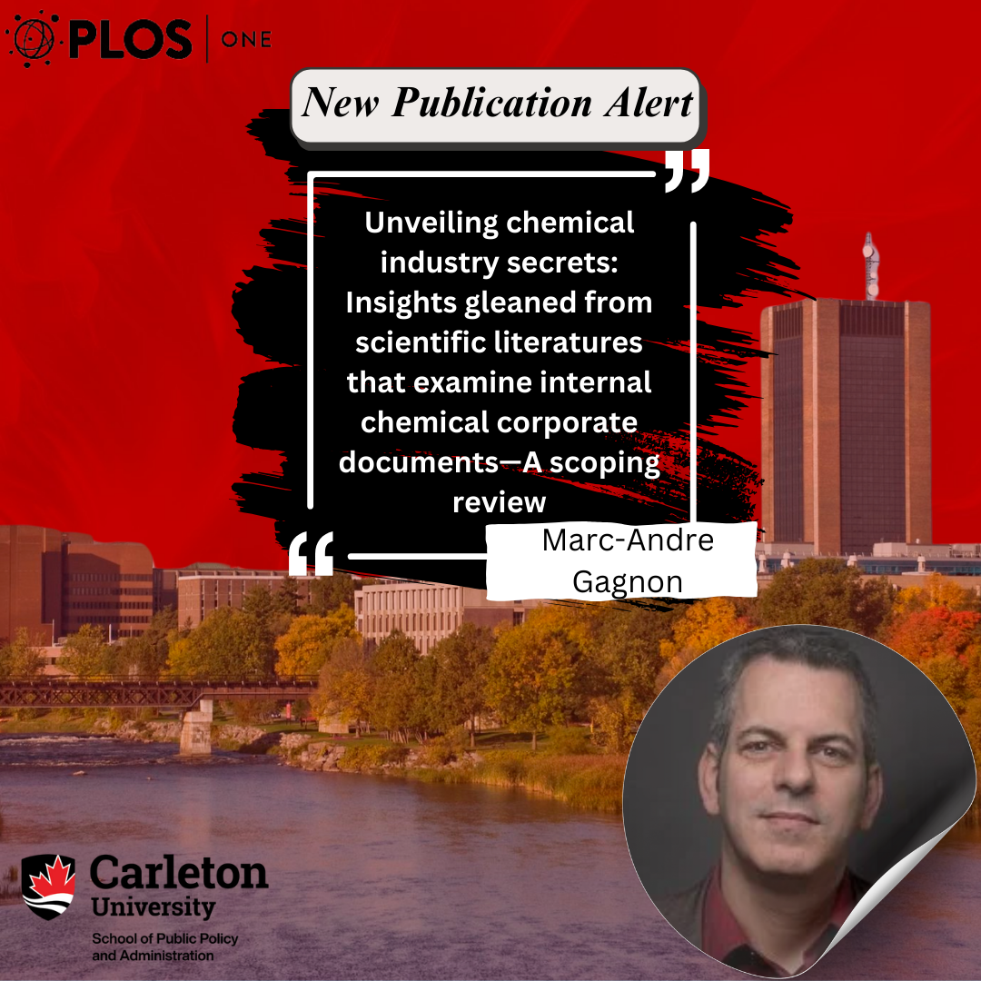 SPPA Professor Marc Andre professor at Carleton University, has ...